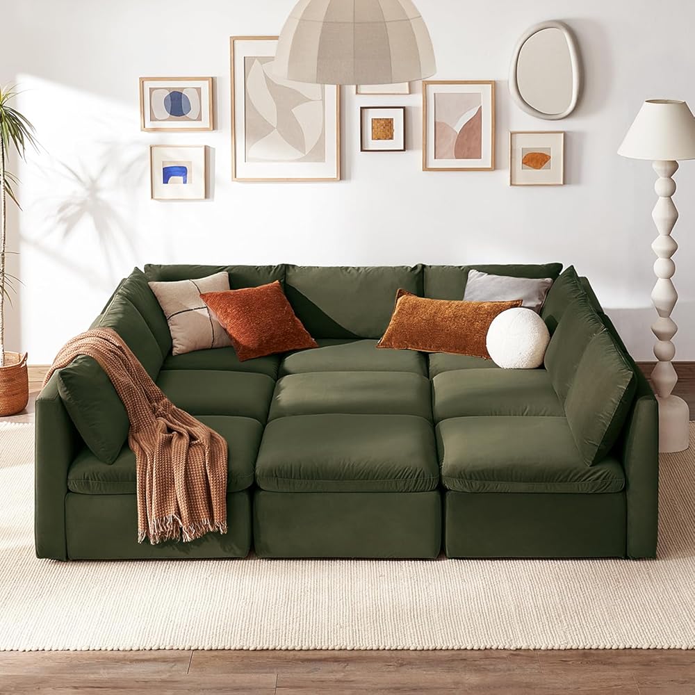 $82/mo - Finance mopio Oversized Modular Sectional Sofa with Fully ...