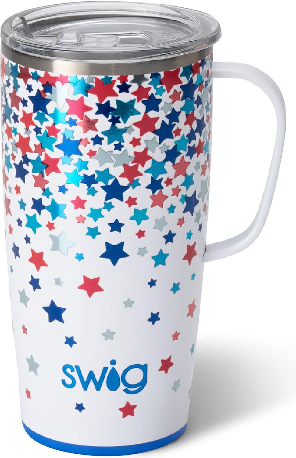 Amazon.com: Swig Life Stainless Steel Travel Mug, 22oz, Star Spangled ...