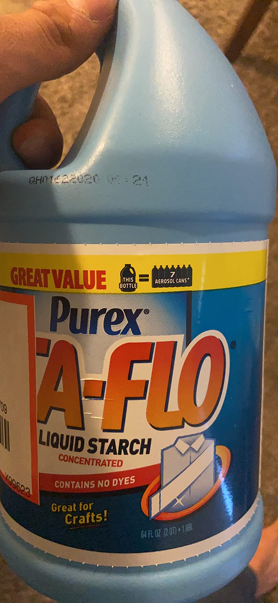 Amazon.com: STA-FLO LIQ STARCH 64OZ : Health & Household