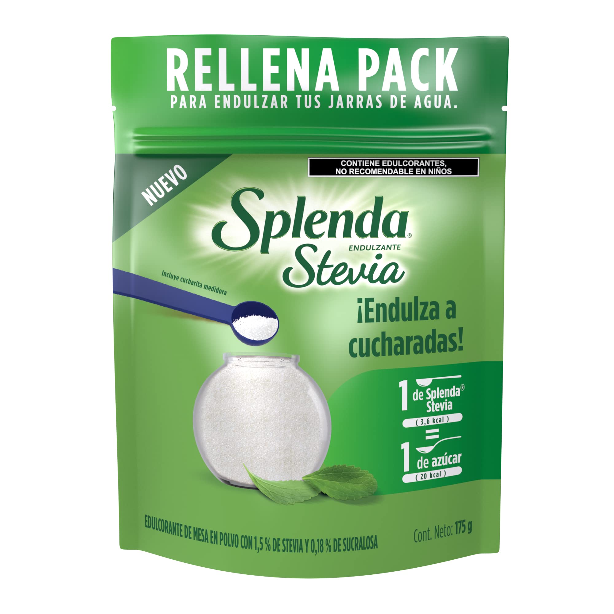Splenda Stevia Pouch 175g : Amazon.com.mx: Alimentos y Bebidas