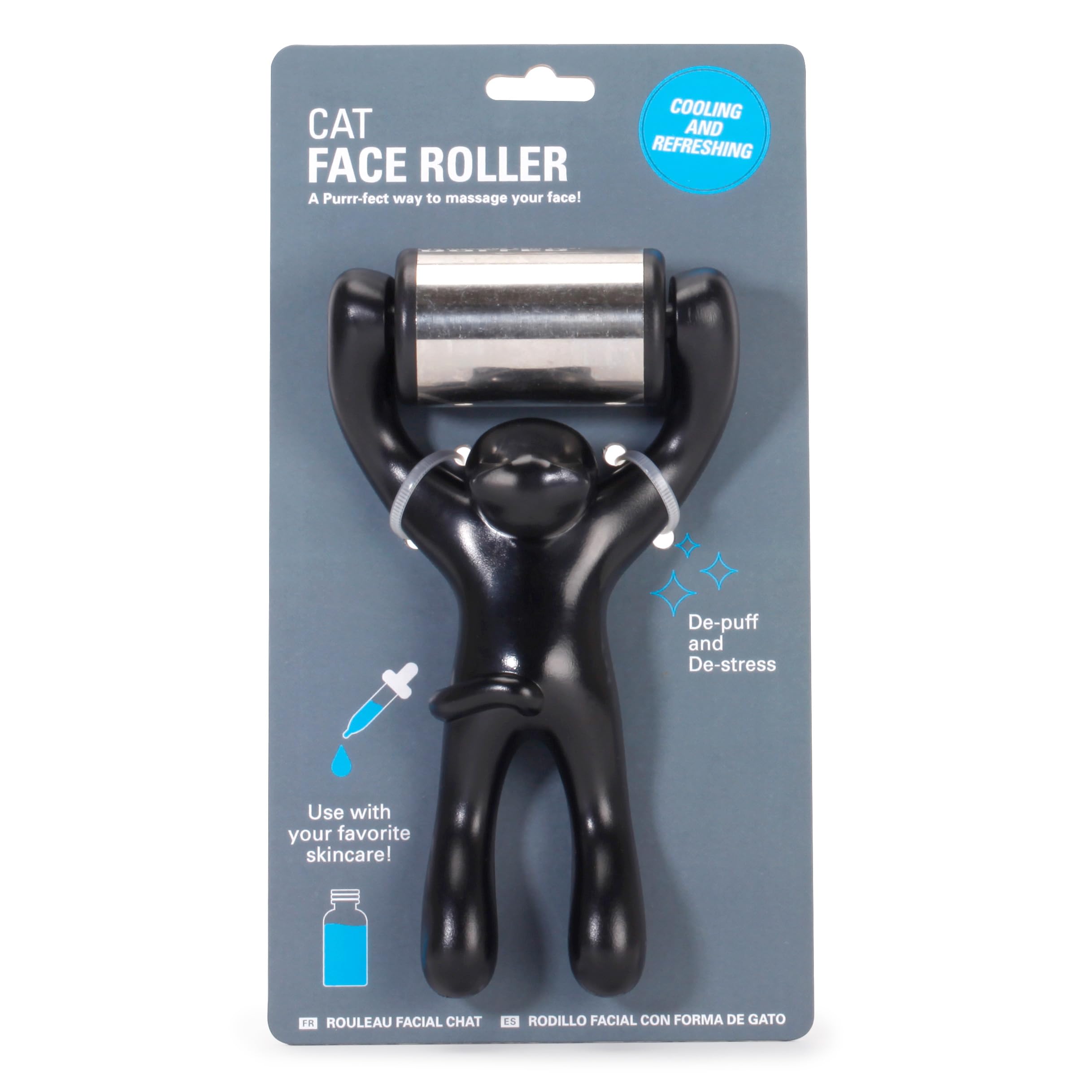Amazon.com: Kikkerland Cat Face Roller : Beauty & Personal Care