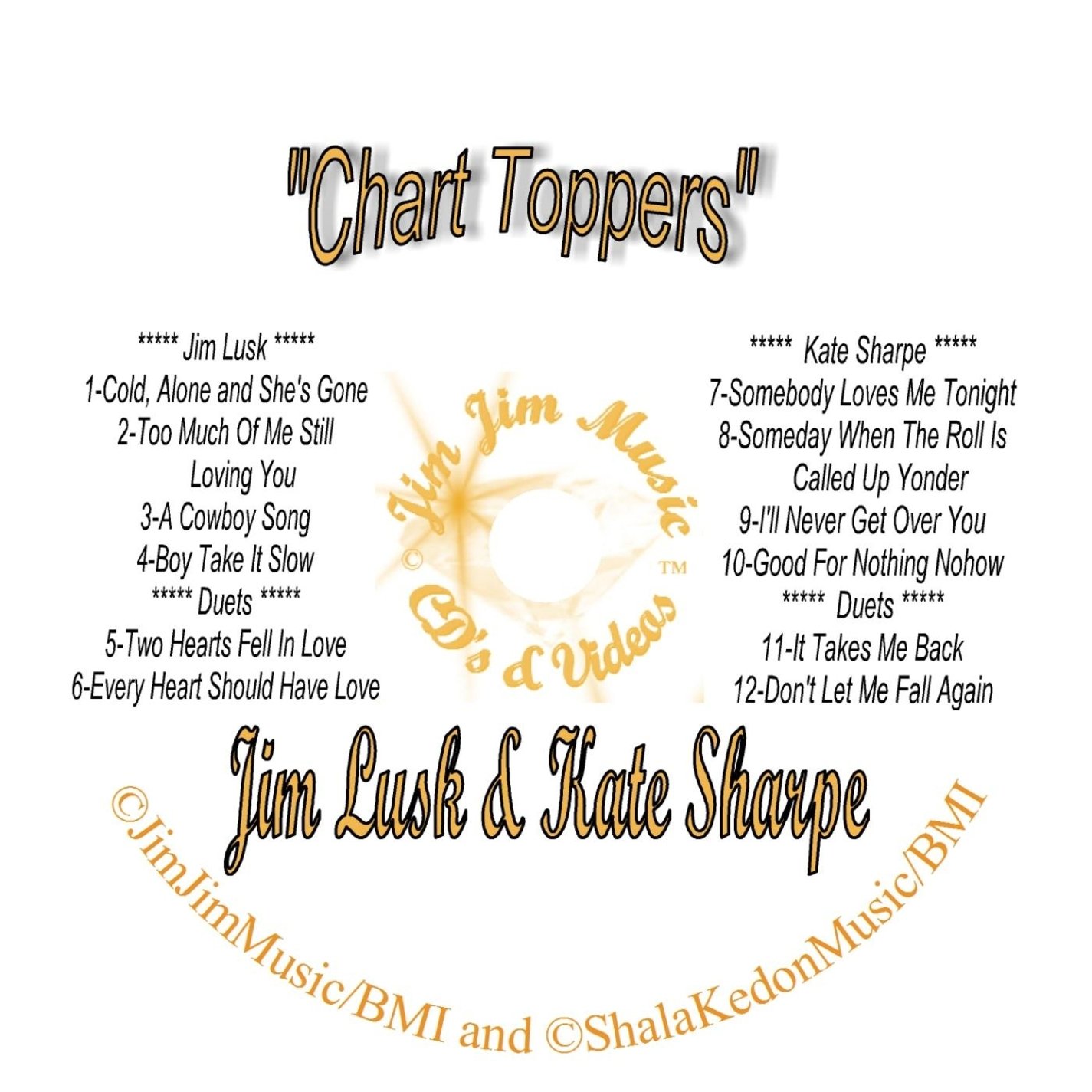 Amazon.com: Chart Toppers: 0888174777078: Jim Lusk: Books