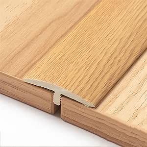 Transition Strip T Molding Floor Seams Gaps Strips, Rustic Plastic ...