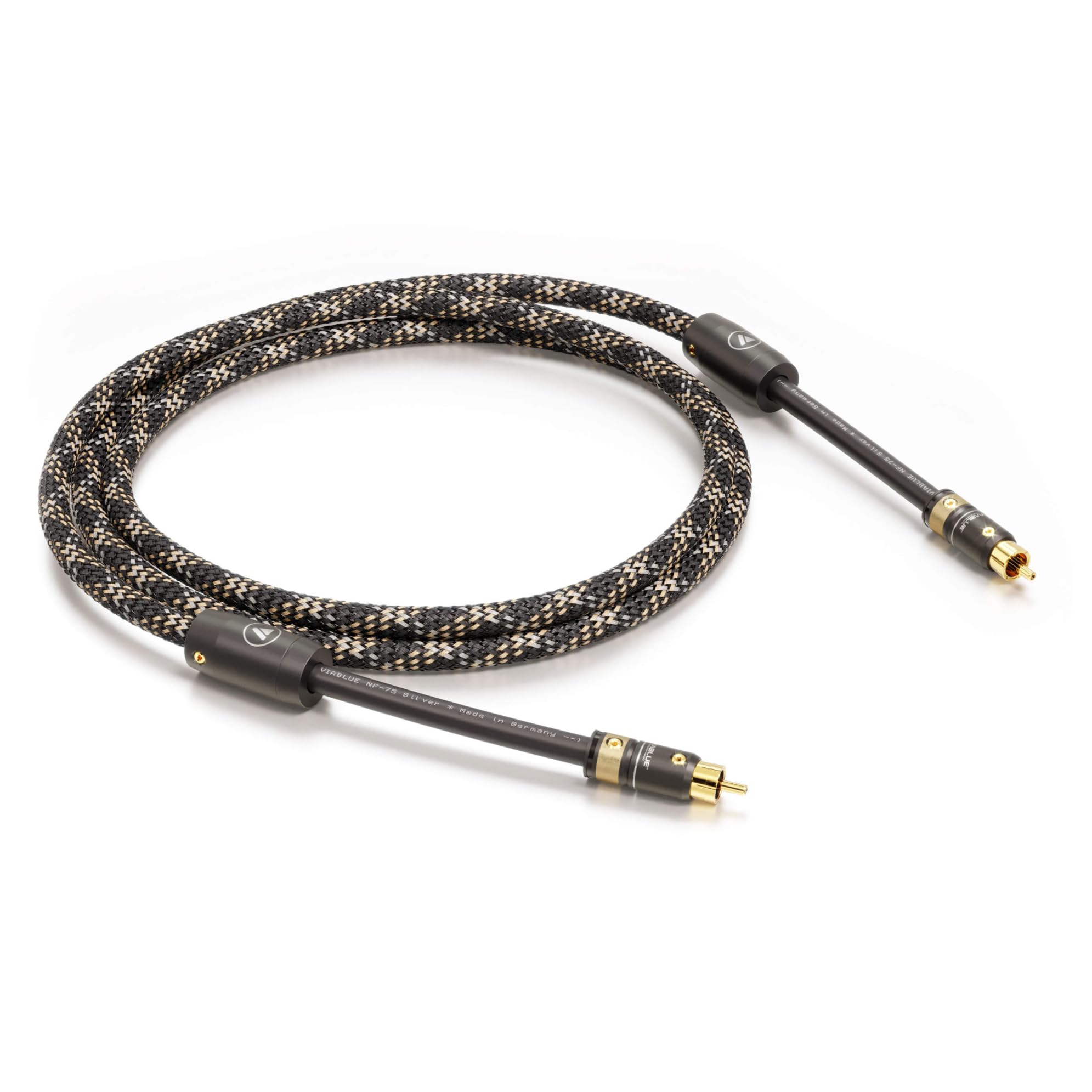 Slate Audio Viablue NF-75 Digital RCA S/PDIF Silver Digital ...