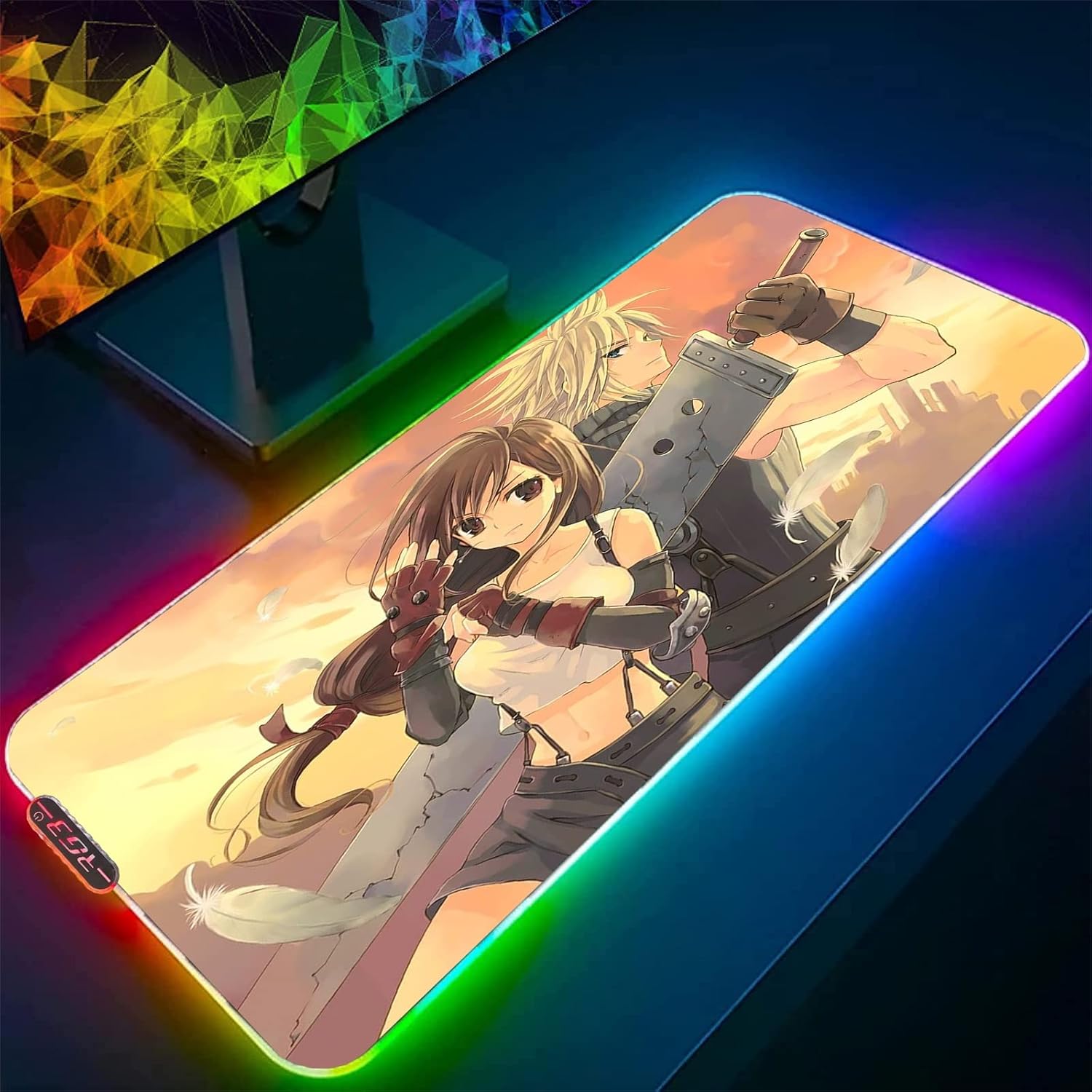 Amazon.com: Gaming Mouse Pads Cloud Strife Tifa Lockhart Large Mouse ...