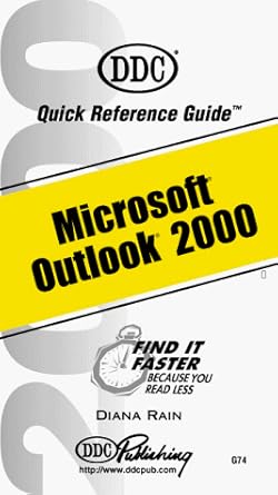 Microsoft Outlook 2000 (Quick Reference Guides) : Rain, Diana: Amazon.es: Libros