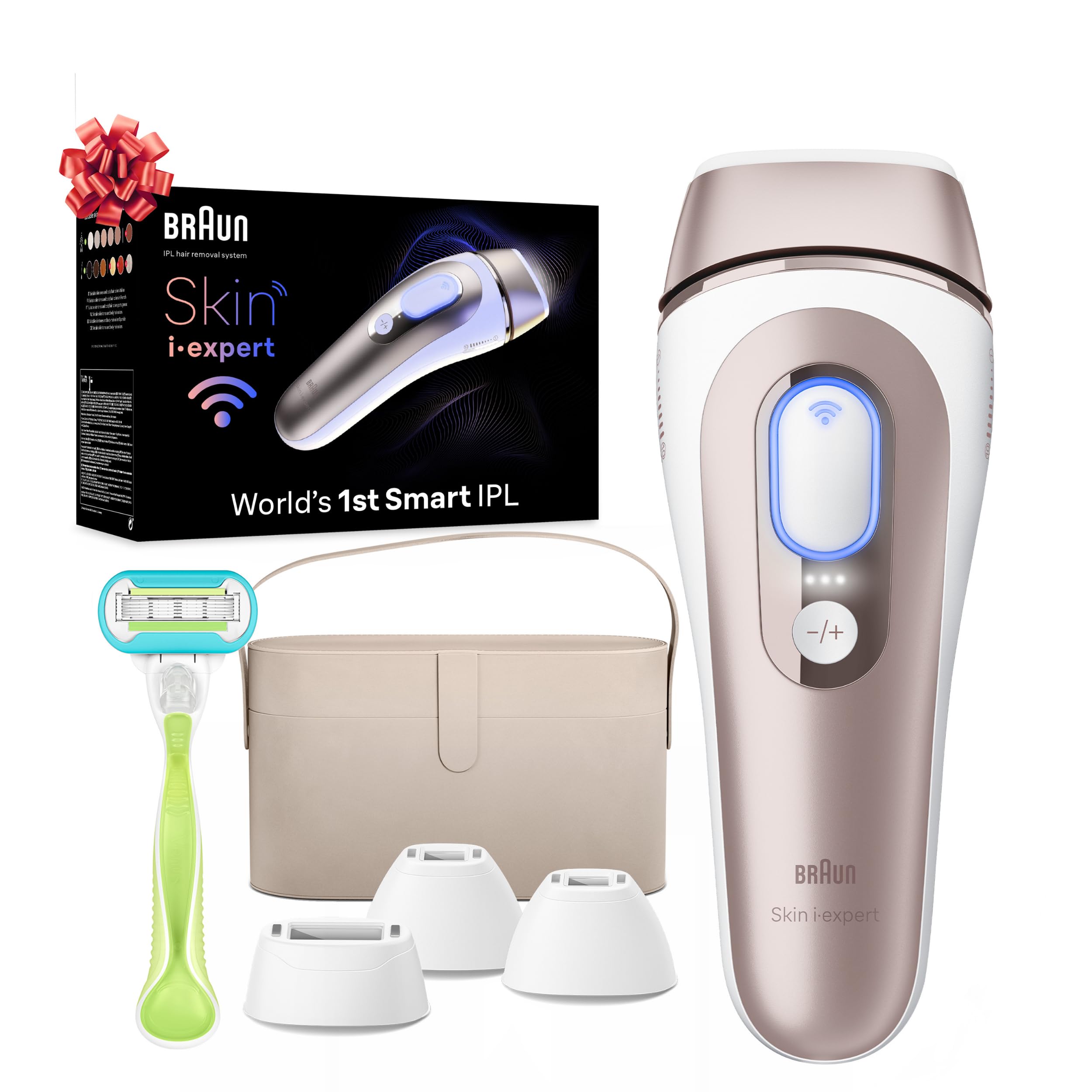 Amazon.com: Braun IPL Skin i·expert, at Home Hair Removal, Holiday ...