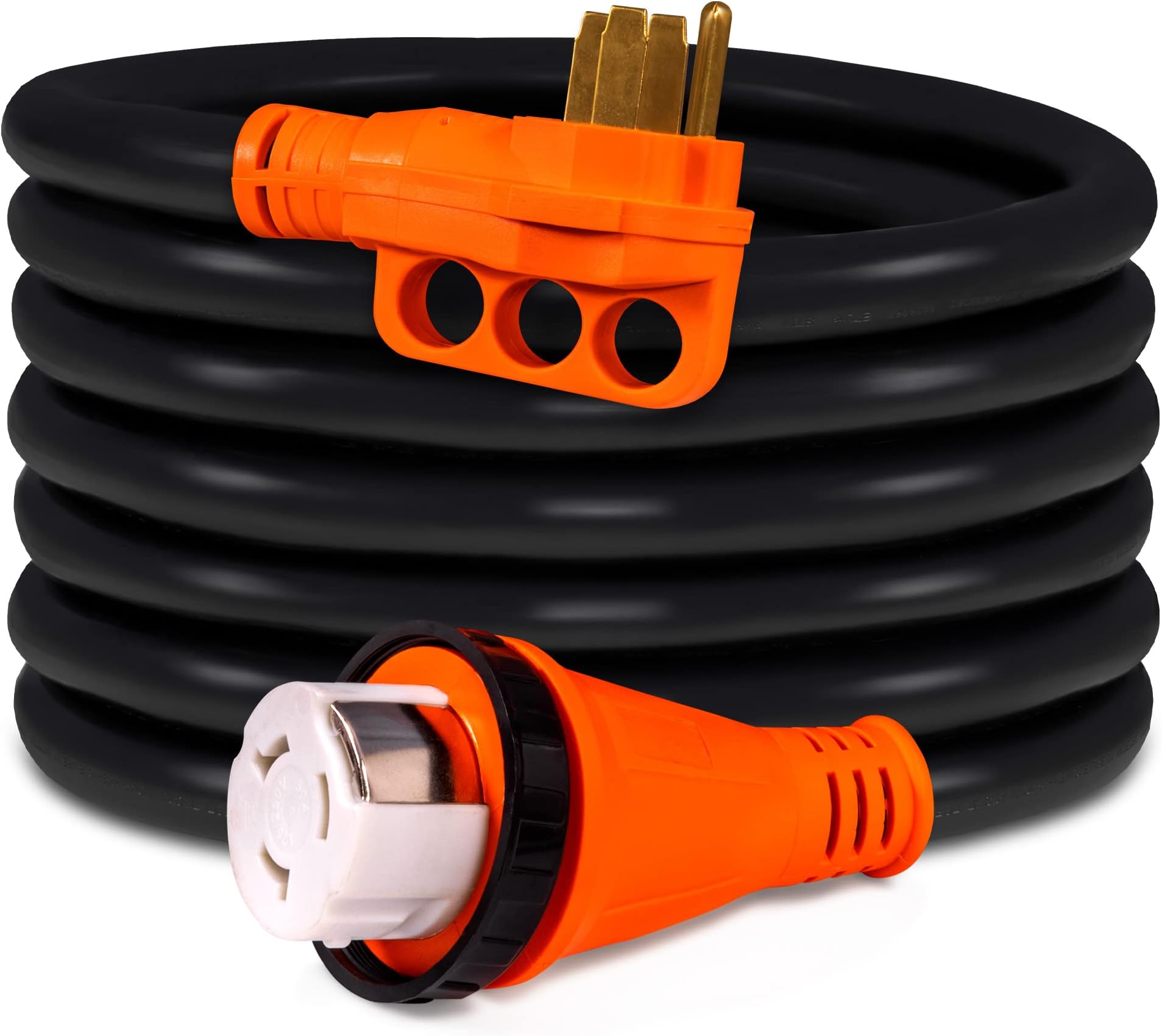 Amazon.com: True MODS 30A 125V to 30A 125V RV Power Adapter Cord Plug ...