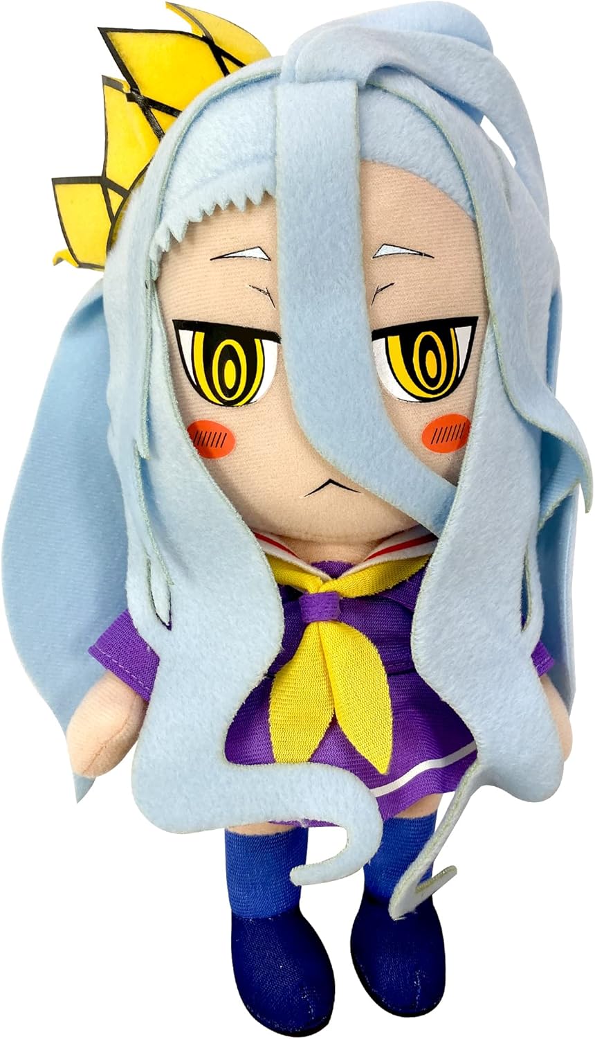 Amazon.com: GE Animation GE-52758 No Game No Life Shiro Stuffed Plush ...