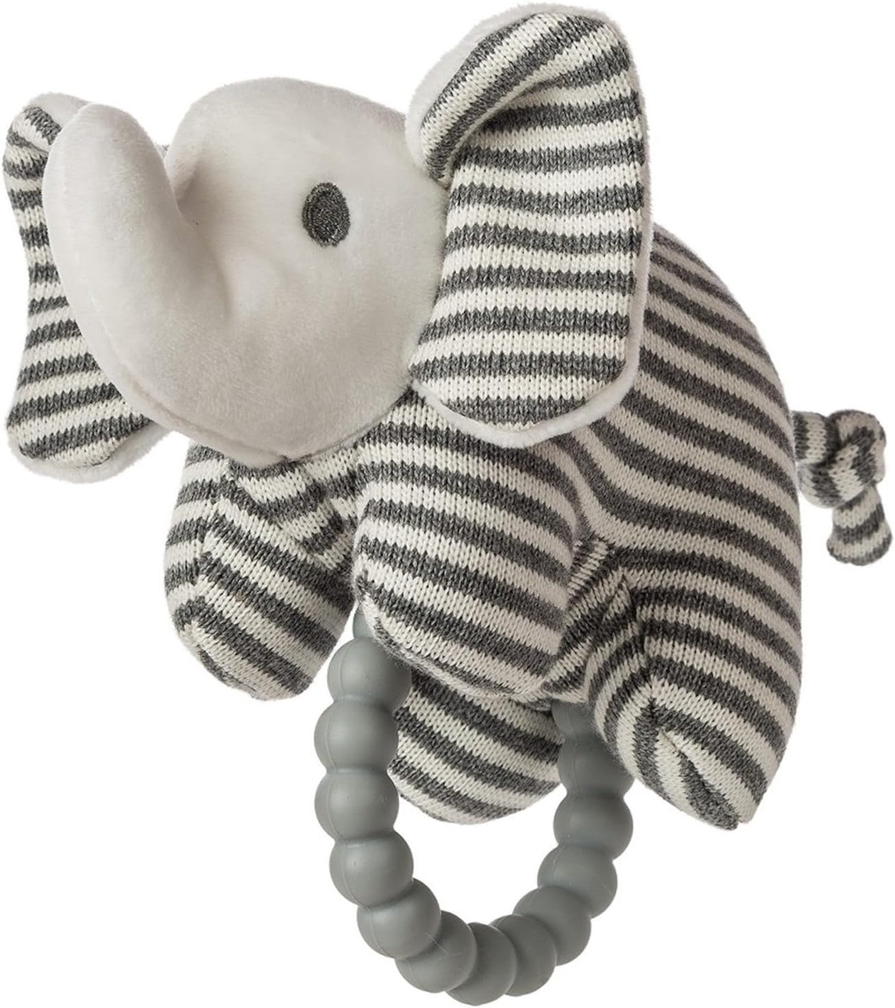 Amazon.com : Mary Meyer Soft Baby Rattle with Soothing Teether Ring, 6 ...