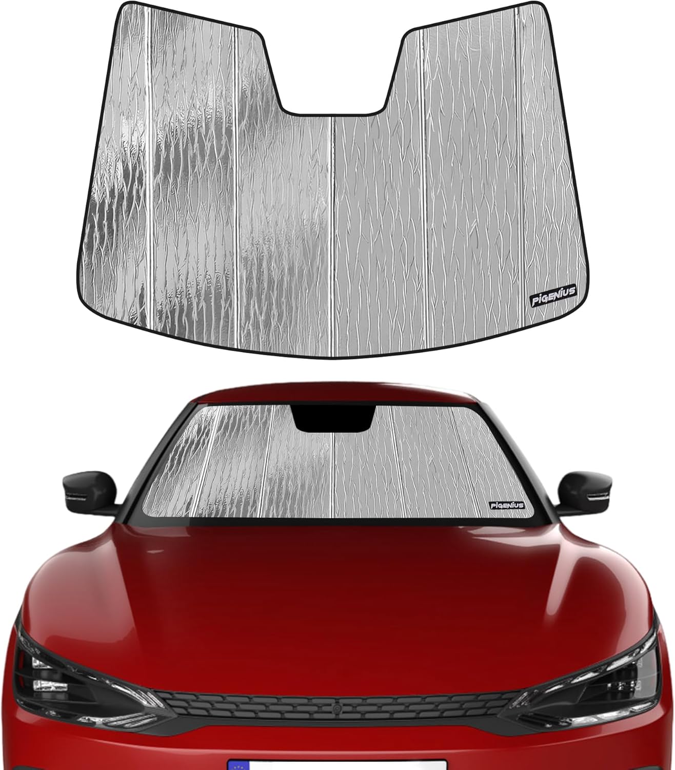 Car Windshield Sun Shade for 2022-2024 Kia Ev6,Car Window Shades ...