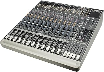Amazon.com: Mackie 1642-VLZ3 16-Ch. Compact Recording/SR Mixer ...
