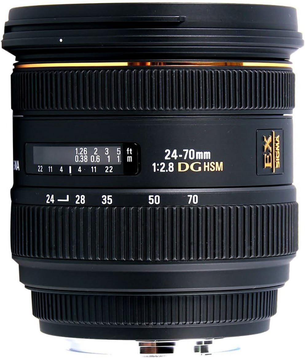 Sigma 24-70mm F2.8 IF EX DG HSM Zoom Lens for Canon Digital and Film ...