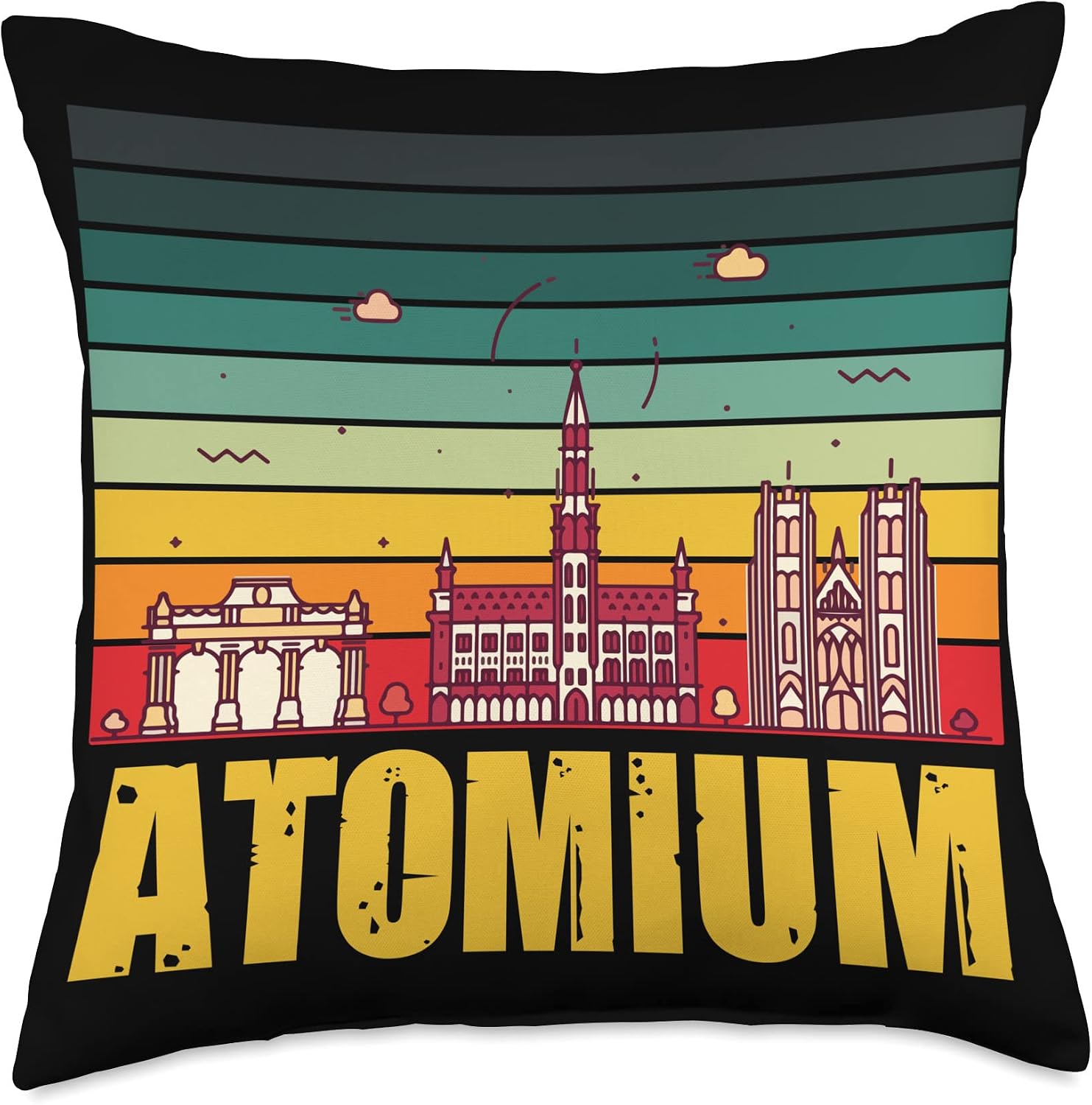Amazon.com: Atomium Brussels Physics Atom Science Nucleus Brussels ...