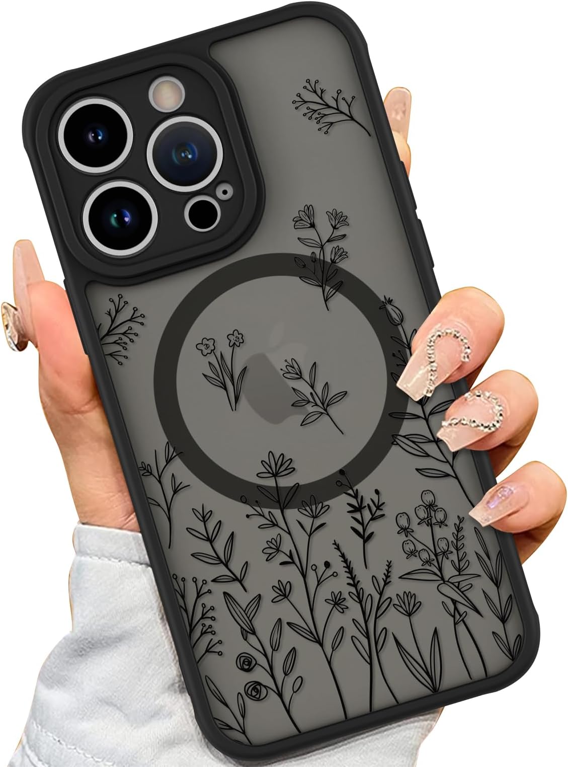 Amazon.com: AIGOMARA Magnetic Case for iPhone 14 Pro [Compatible with ...