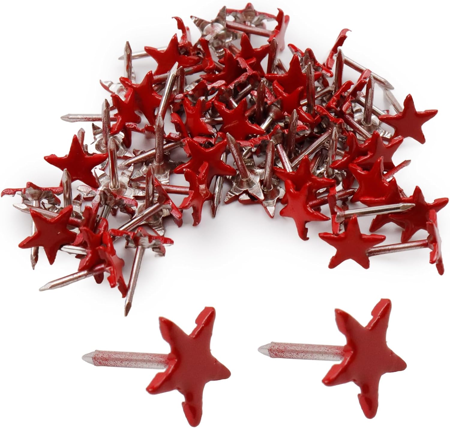 Amazon.com: Antrader 150 PCS Star Shaped Push Pins, Star Shaped ...