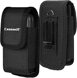 Amazon.com: Caseswill Nylon Pouch for Boost Summit Flip, Cricket Debut ...