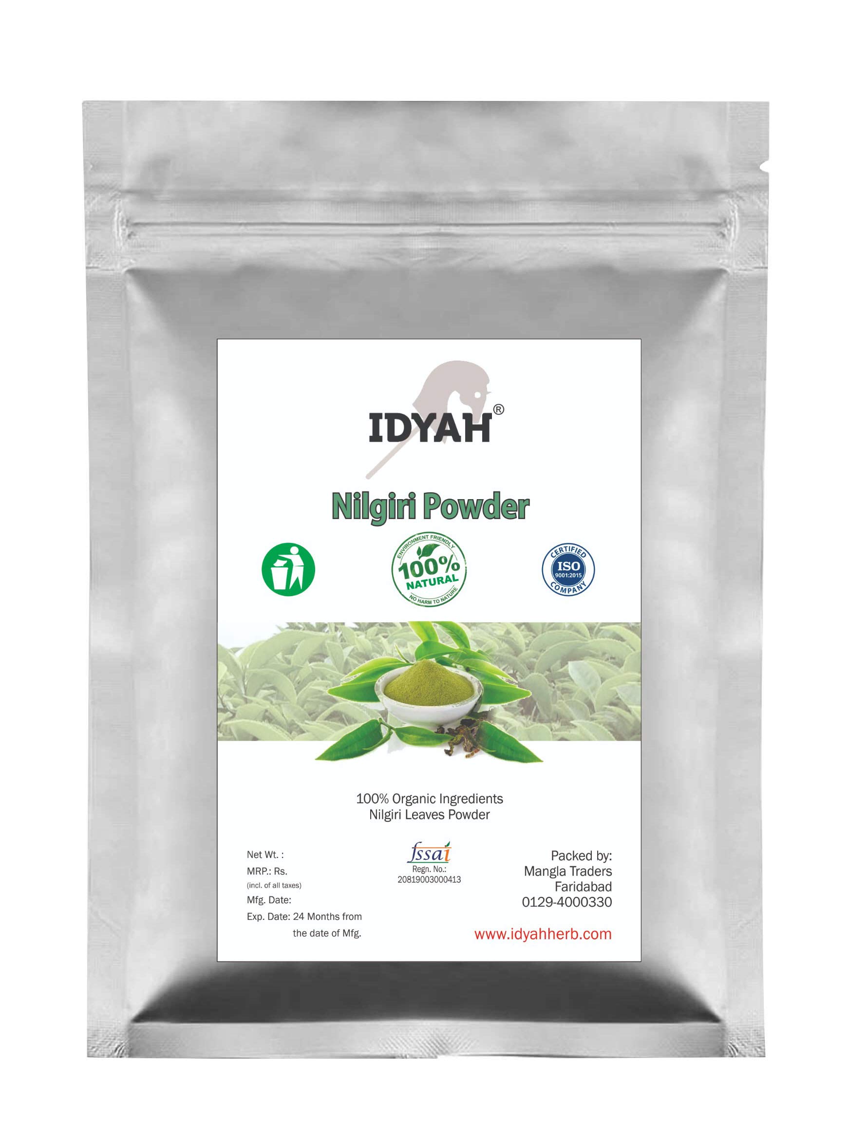 Buy Idyah Dry Eucalyptus Leaves Powder | Nilgiri Leaves Powder ...