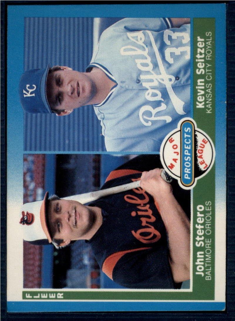 Amazon.com: 1987 Fleer Baseball #652 John Stefero/Kevin Seitzer RC ...