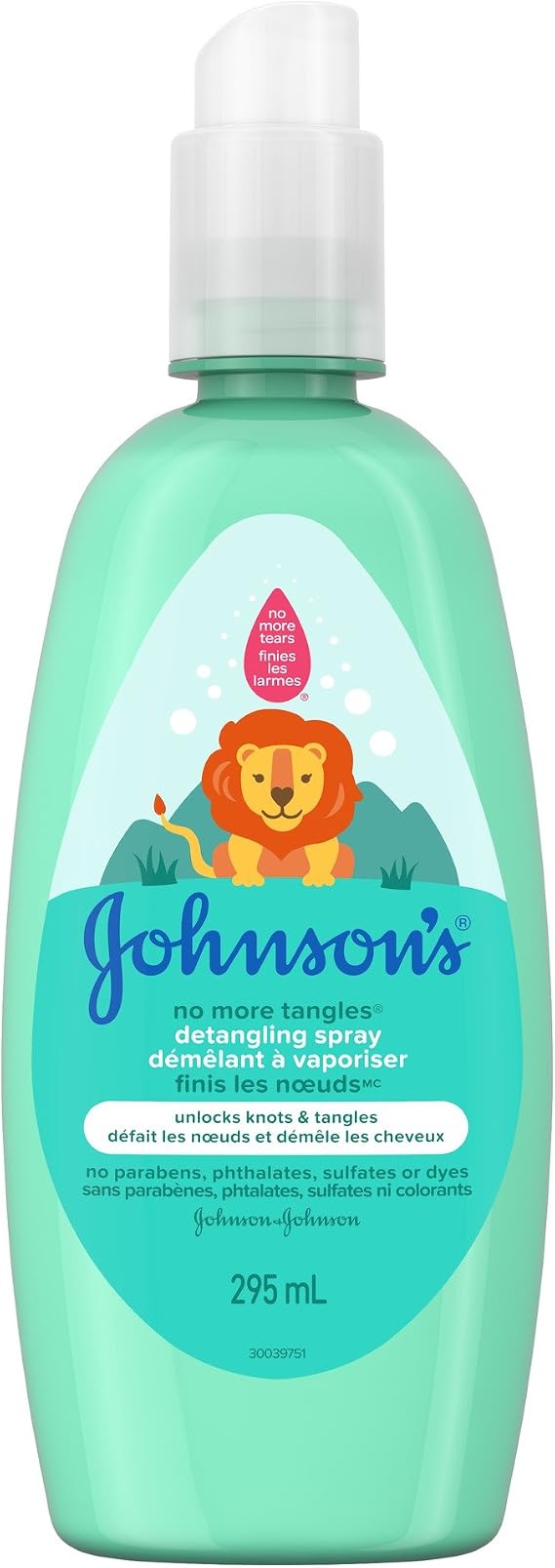 Amazon.com: Johnson's Baby No More Tangles Detangling Spray, 10 Ounce ...
