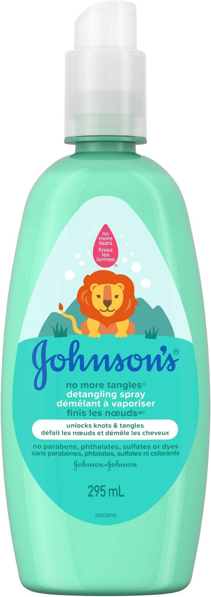 Amazon.com: Johnson's Baby No More Tangles Detangling Spray, 10 Ounce ...