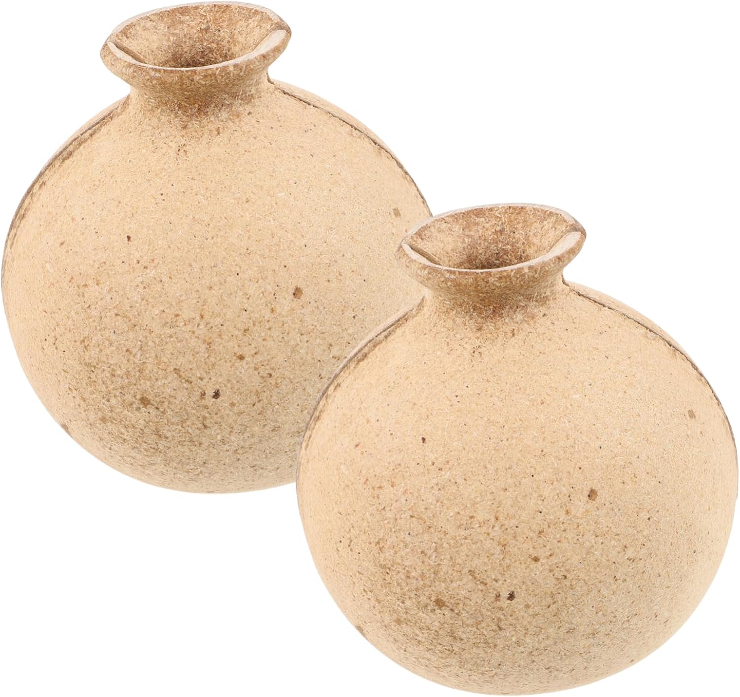 Amazon.com: Tofficu 4PCs Half Vase DIY Kit Wood Bottle Molding for Home ...