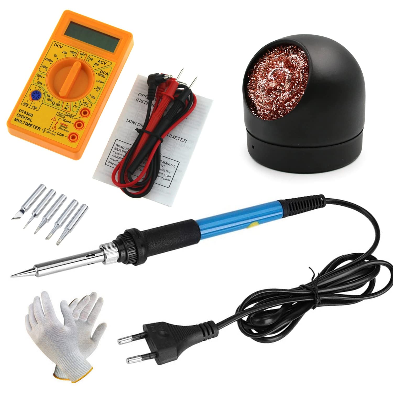 Digital Craft Electric Irons Soldering Temperature Adjustable Iron Mini ...