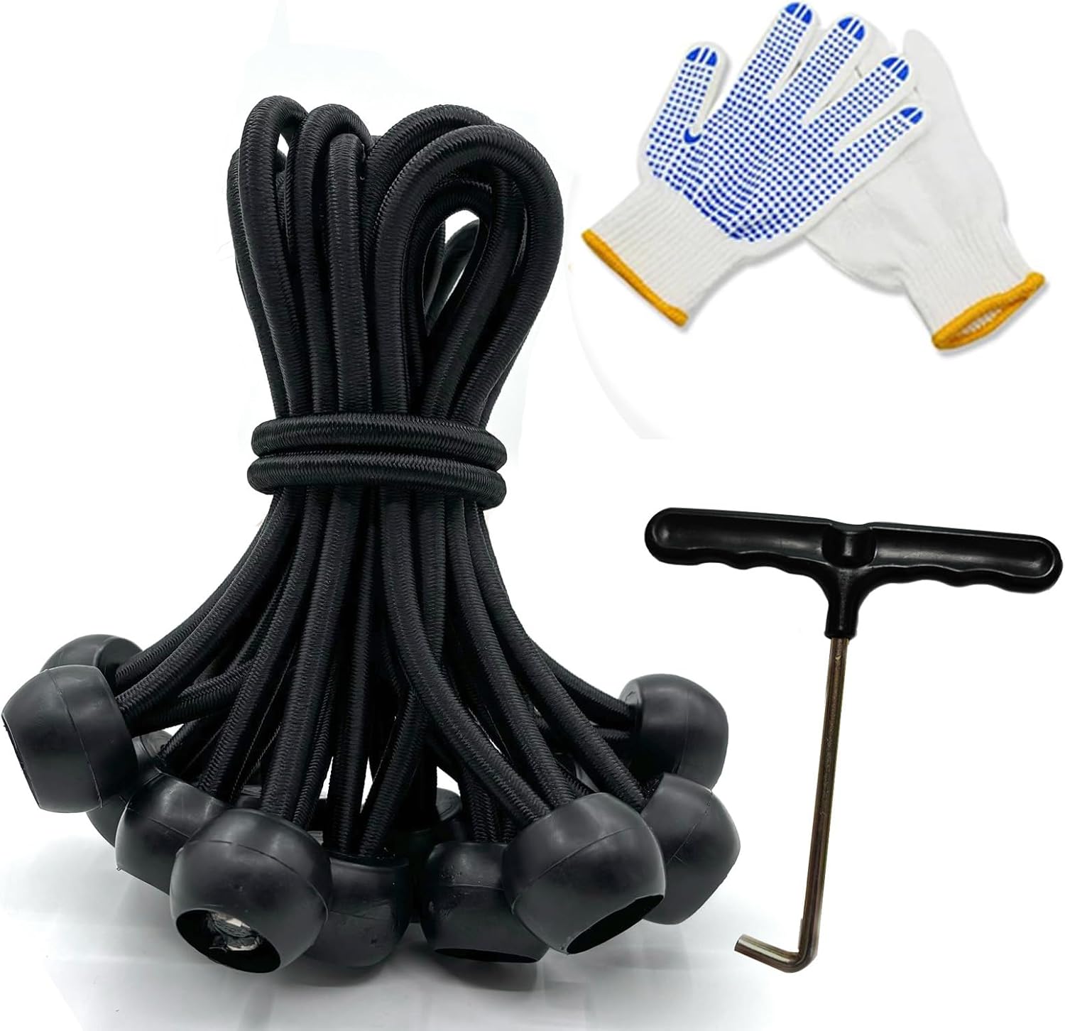 Amazon.com: 16PCS Mini Trampoline Bungee Cord Replacement 7 Inch ...