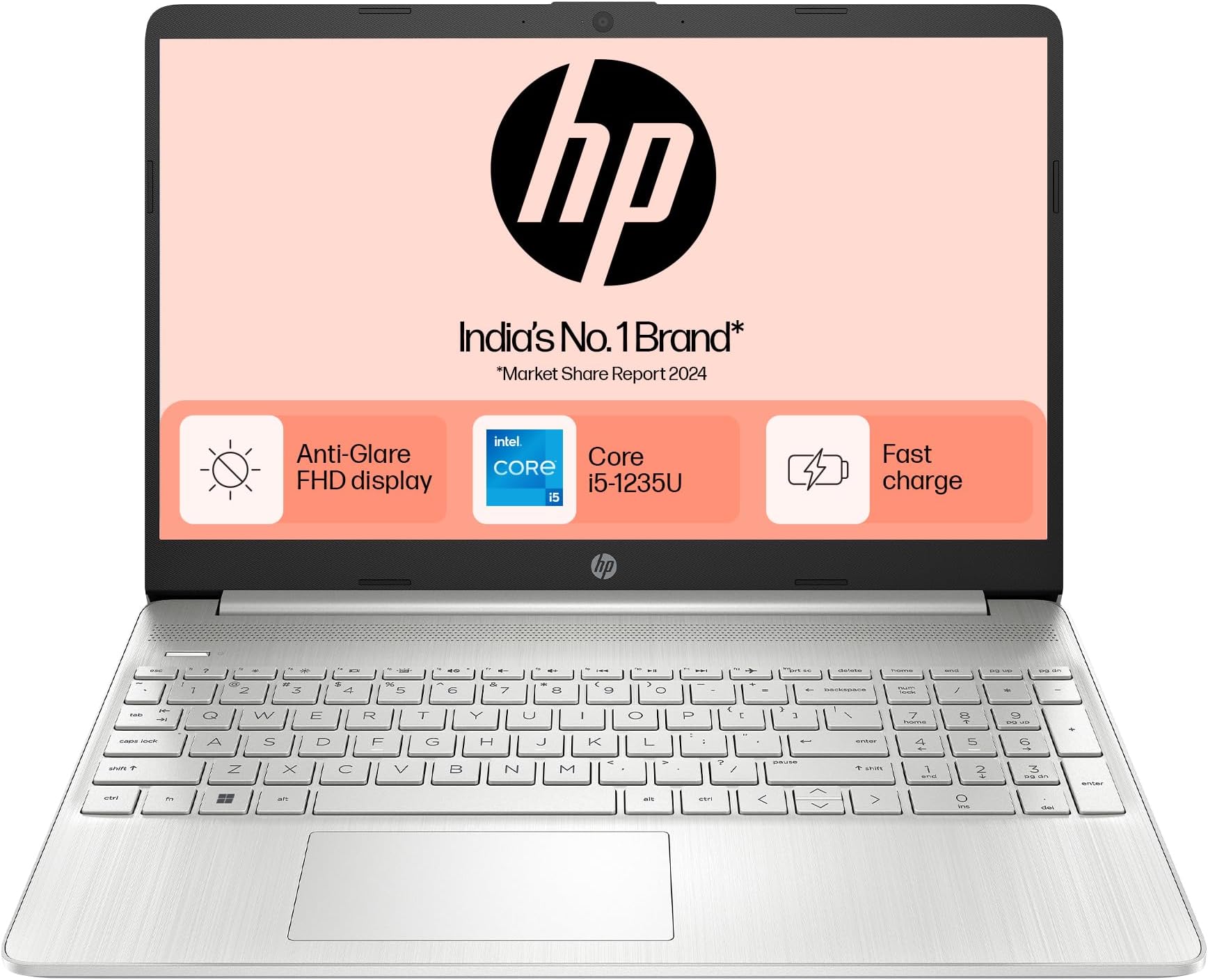 Hp 240 G9 Laptop I5 12Th Gen-1235U | 14" Hd | 8Gb Ram | 512 Gb Ssd/Silver Colour | Windows 11 ...