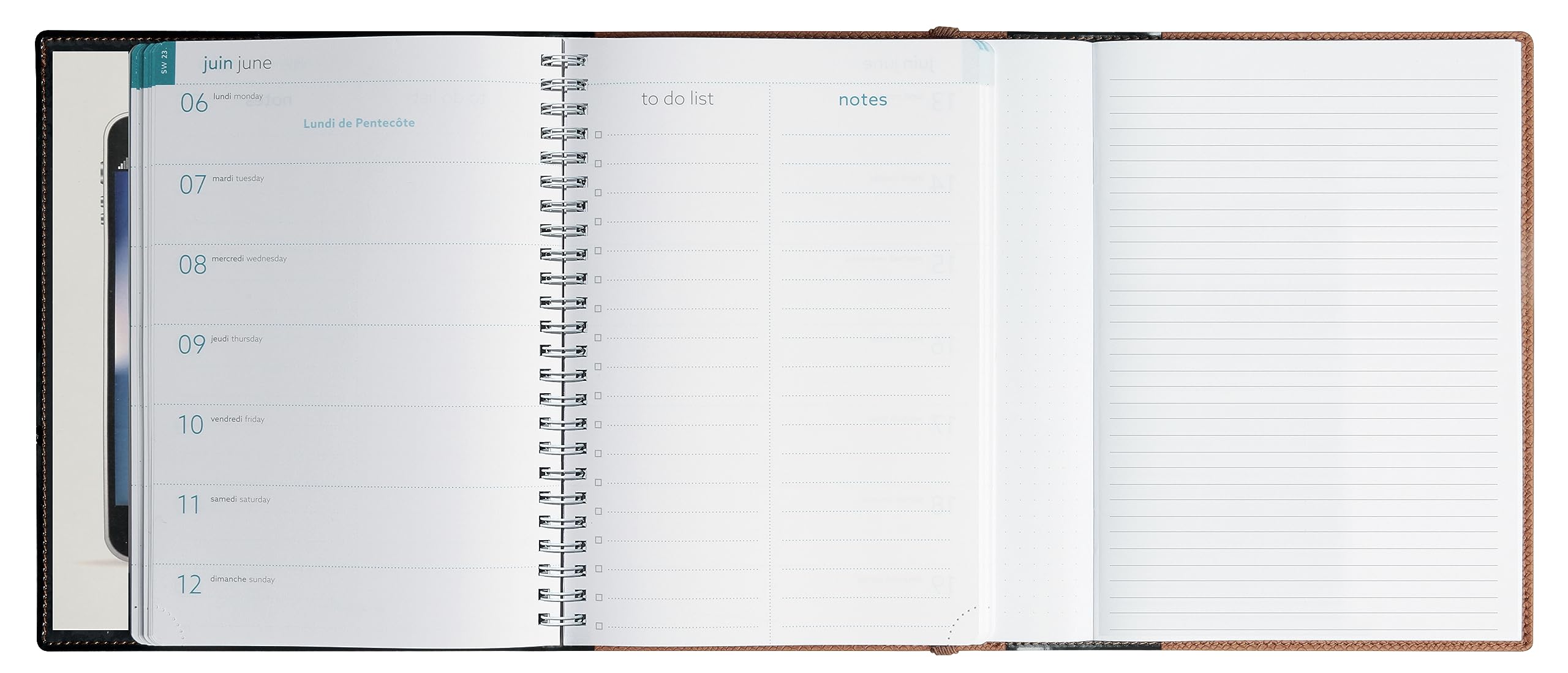 Agenda Bureau Sans Horaires Agenda Semainier Exacompta EasyTime 21S ...
