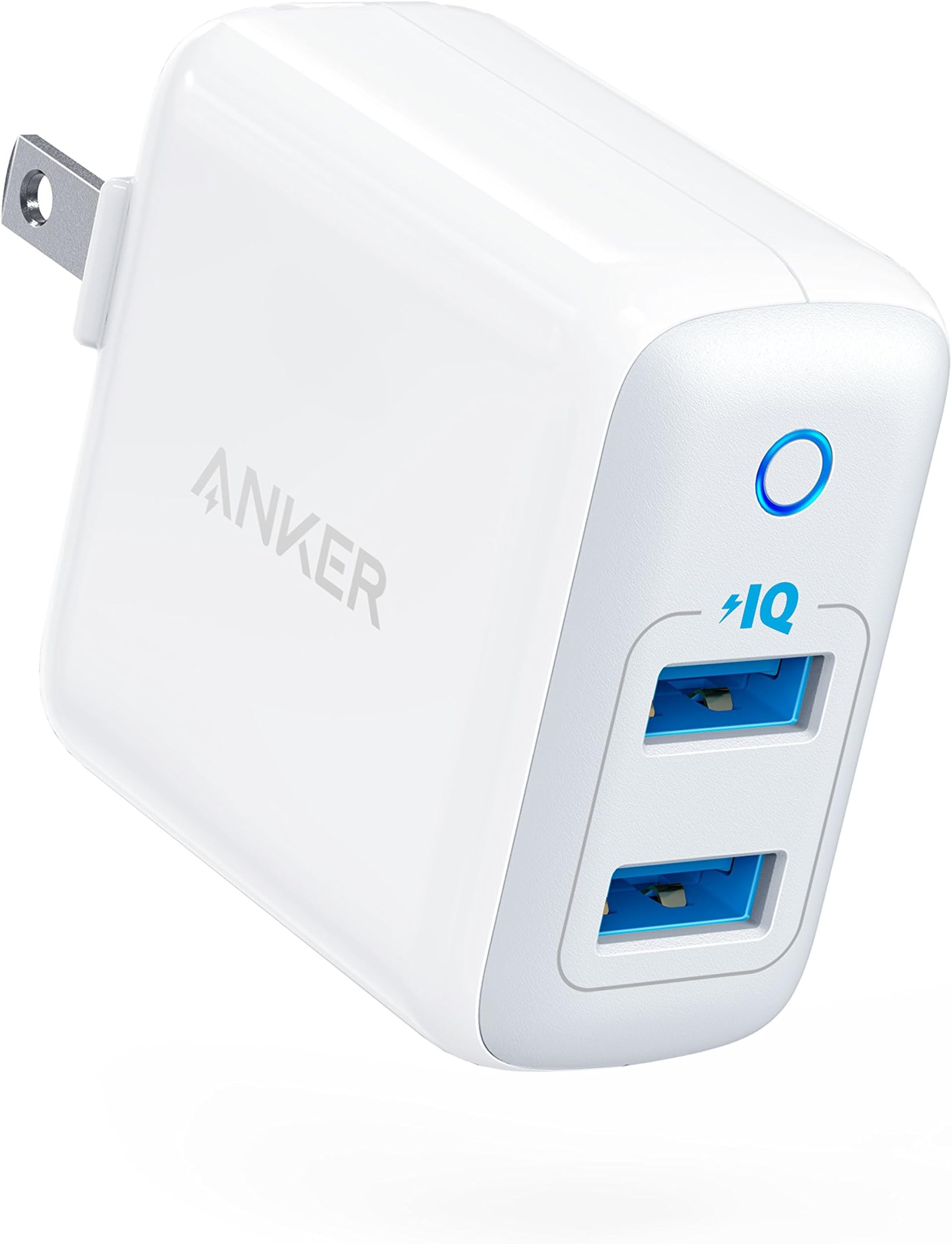Amazon.com: Anker Dual USB Wall Charger, PowerPort II 24W, Ultra ...