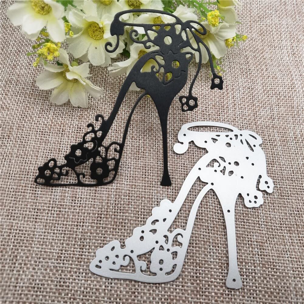 High Heel Shoe Template For Card