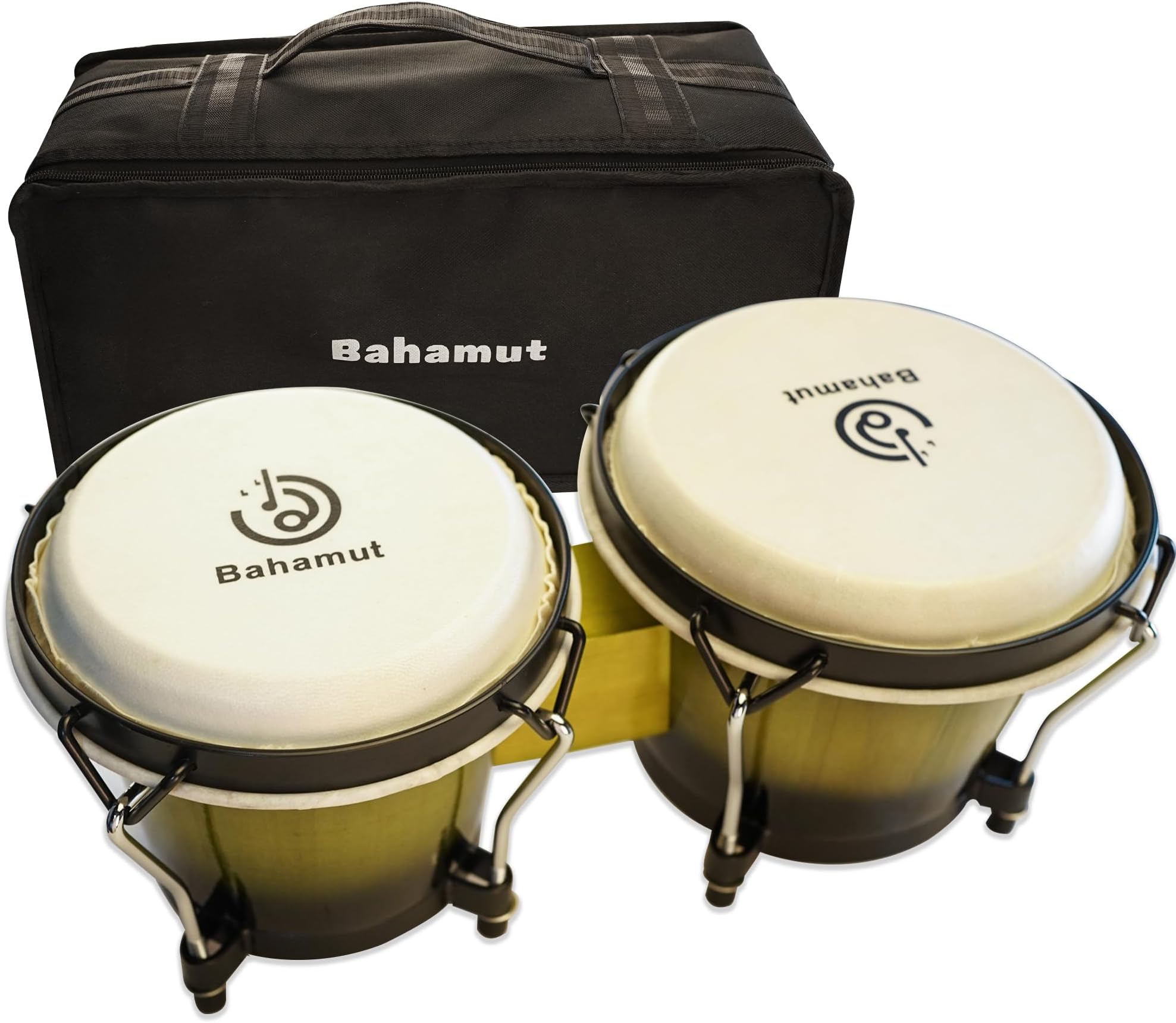Amazon.com: BAHAMUT Bongo Drum Set, 6"+7" Wooden Bongos for Adults ...