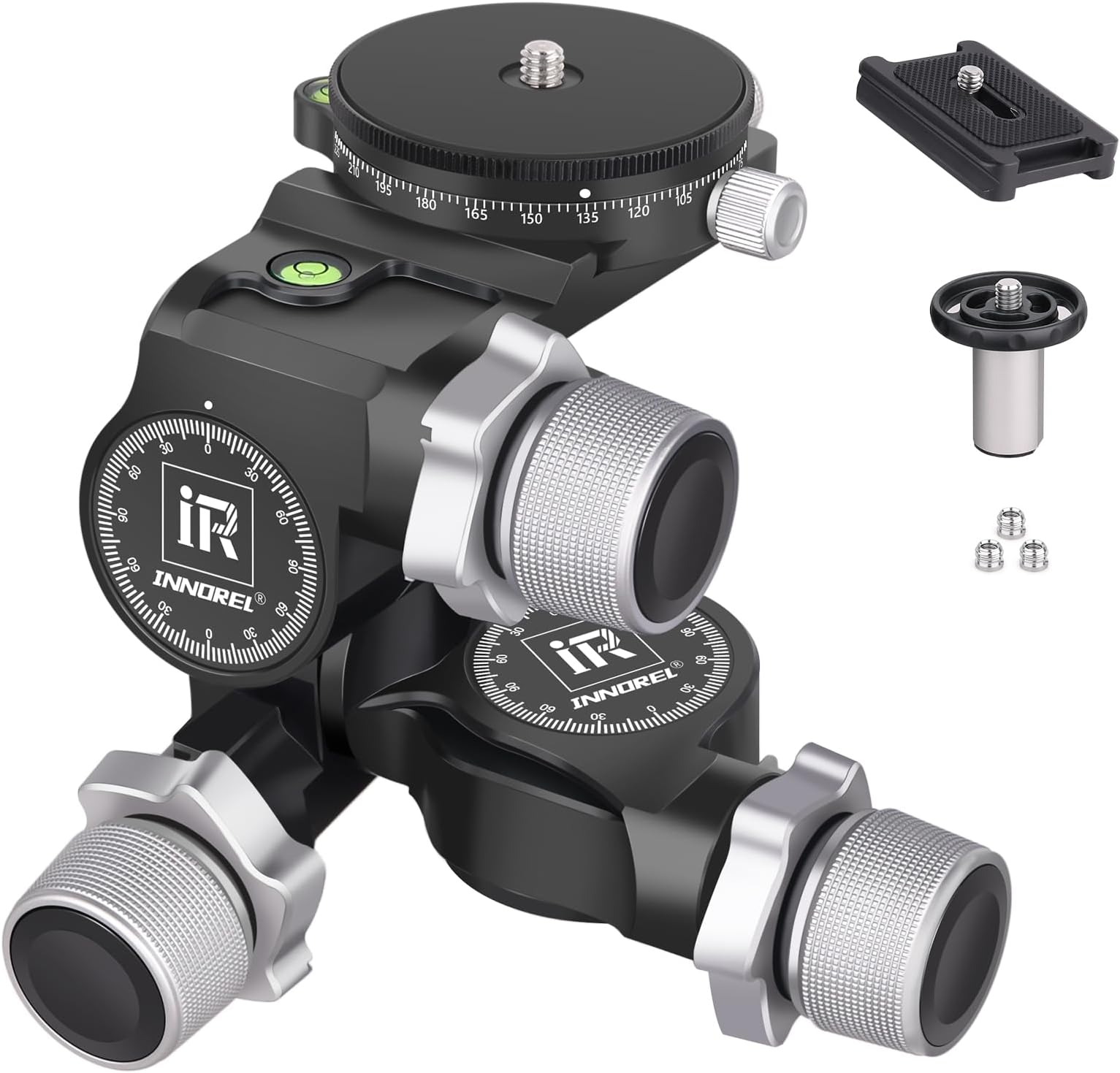 Amazon.com : SLIK SMH-250 Micro Movement Adjust Tripod Head, Black (618 ...