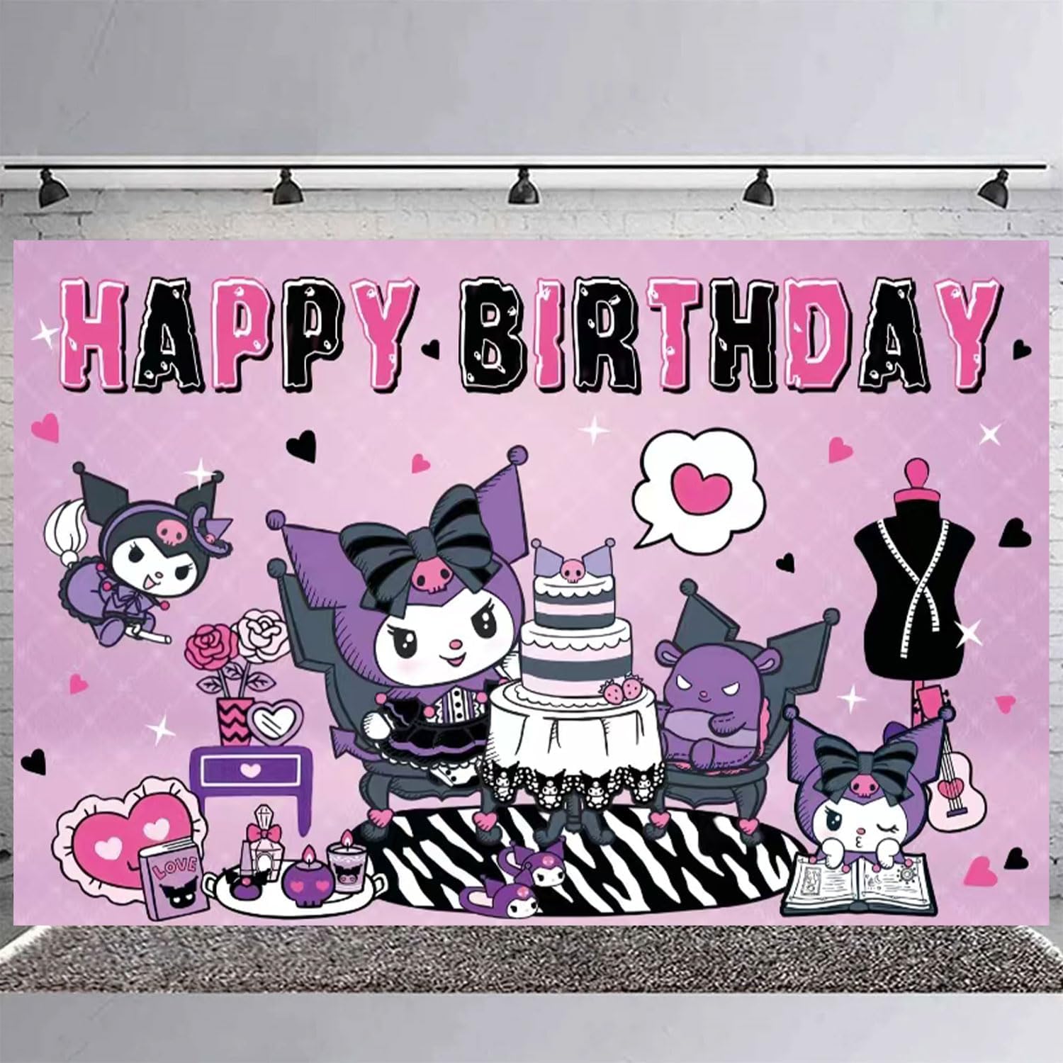 Anime Birthday Party Backdrop, Birthday Party Liberia | Ubuy