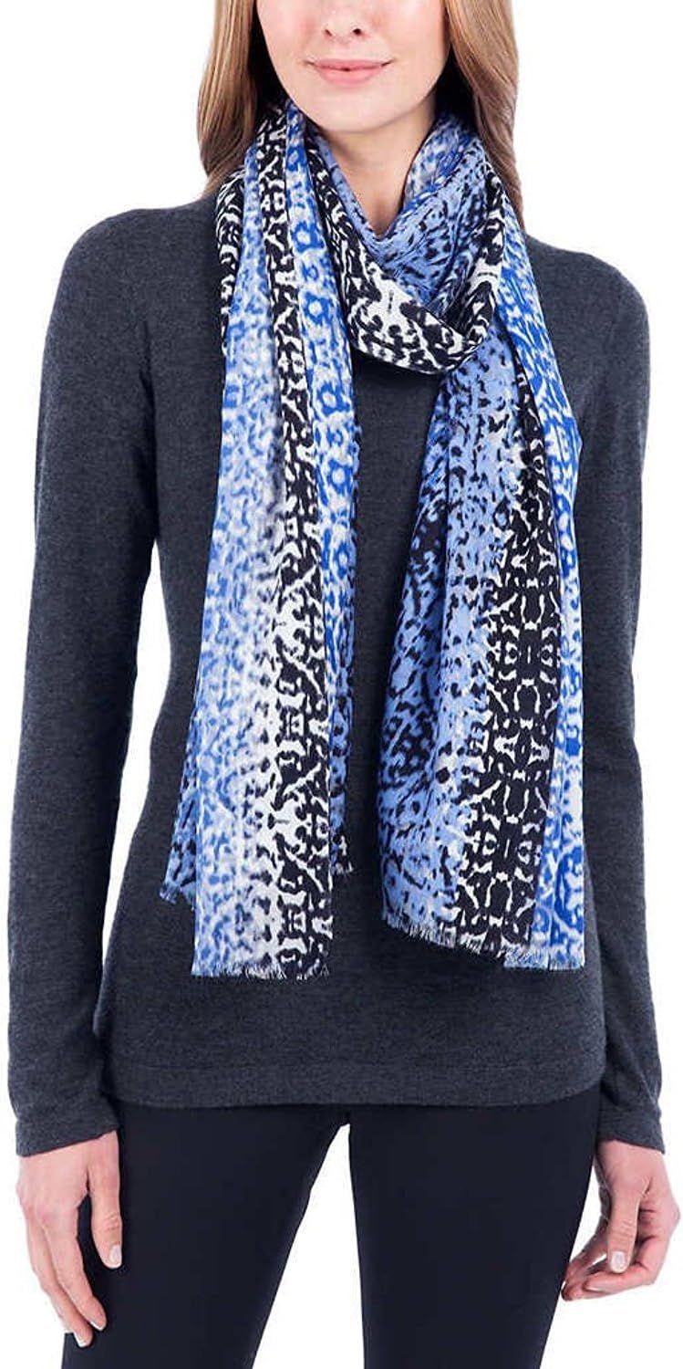 Celeste Ladies Lightweight Wool Scarf,Blue,One Size at Amazon Women’s ...