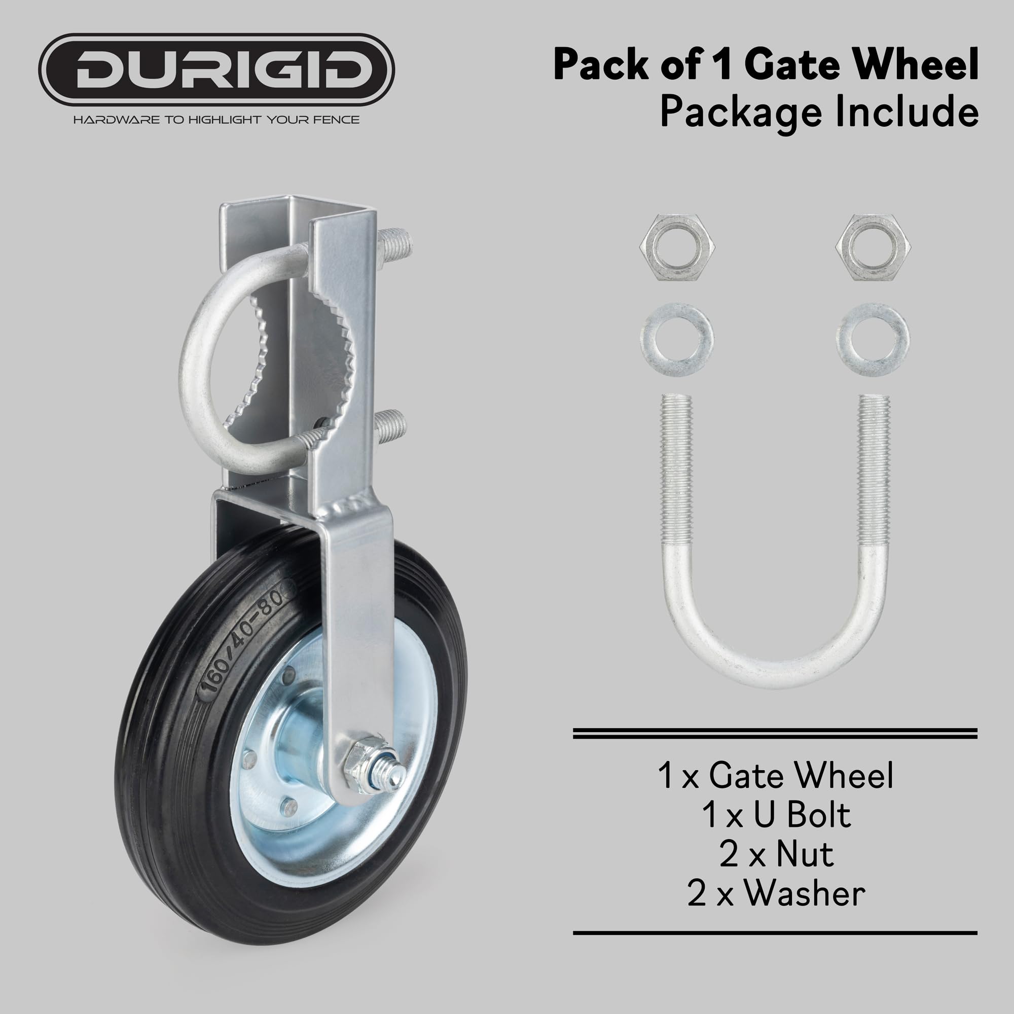 Snapklik.com : 6 Inch Gate Wheels For Metal Tube Gate, Gate Helper ...
