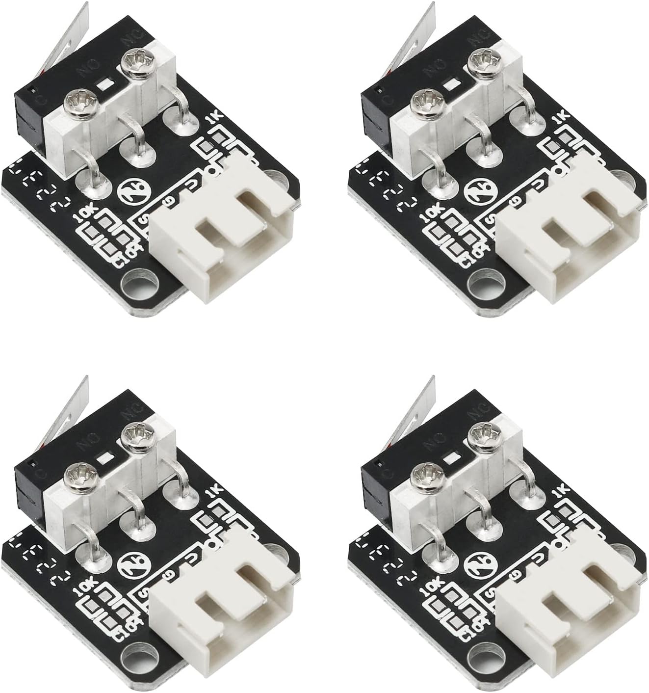 Amazon.com: SJZBIN 4PCS 3D Printer Part End Stop Limit Switch Creality ...