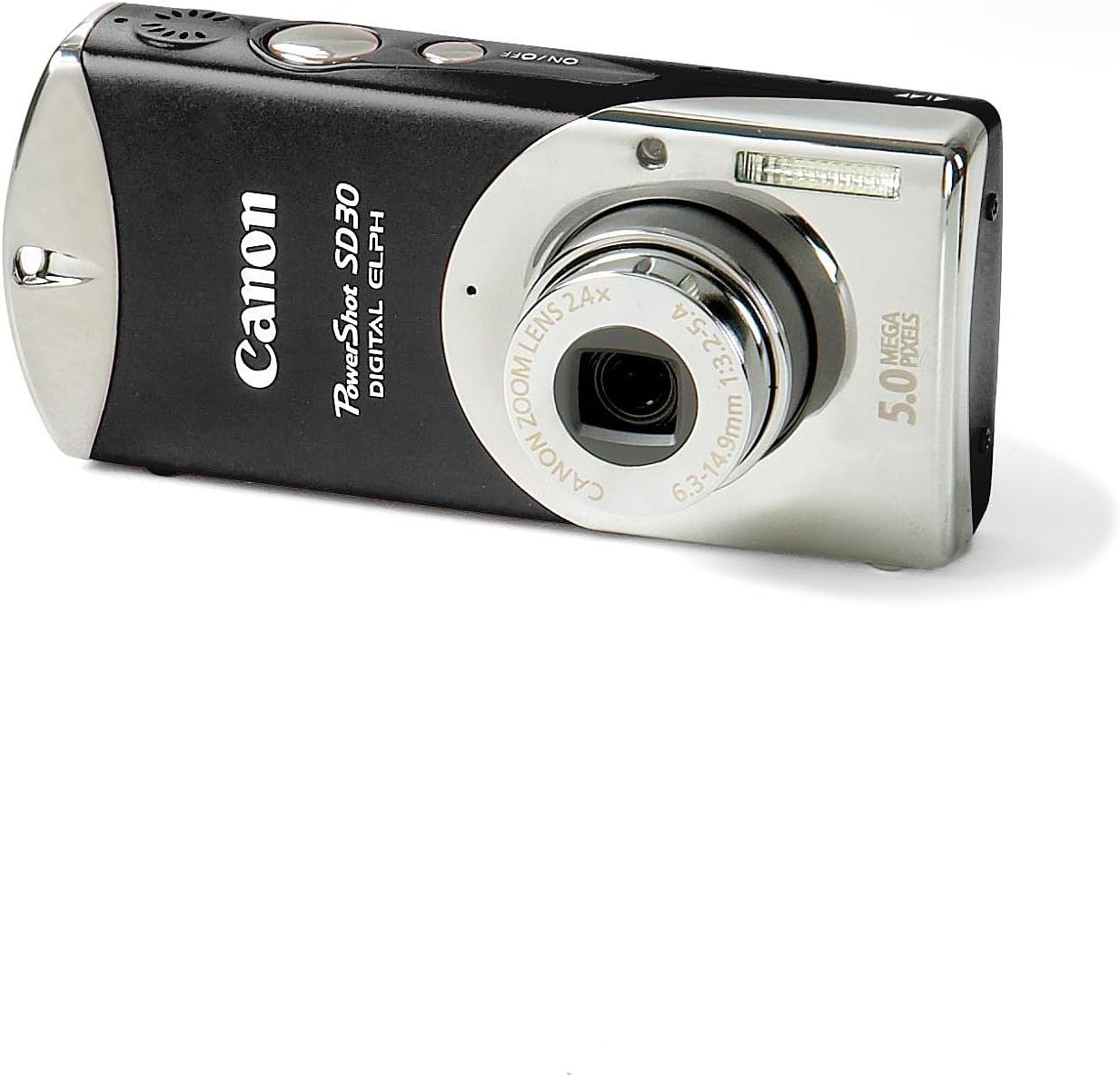 Amazon.com: Canon Powershot SD30 - Cámara digital Elph de 5MP con zoom óptico de 2.4x (Rockstar ...