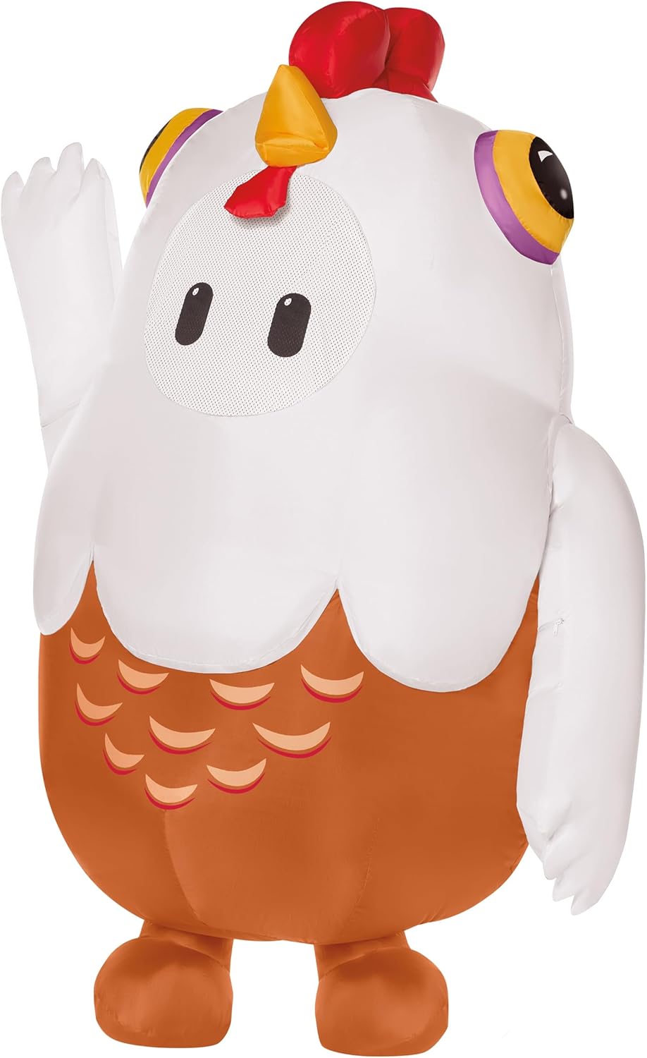 Amazon.com: Spirit Halloween Fall Guys Kids Inflatable Chicken Costume ...