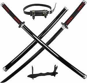 Amazon.com: Hupomutou Anime Sword, for Cosplay, Handmade Tanjiro ...