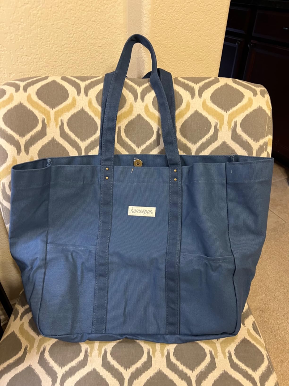 Amazon.com | HOMESPON Large Canvas Tote Bag for Women Everything Bag ...