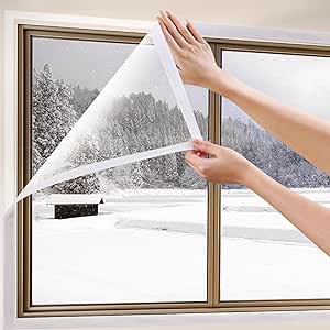 Window Insulation Film Kits,Transparent Insulating Foil,Double Glazing ...