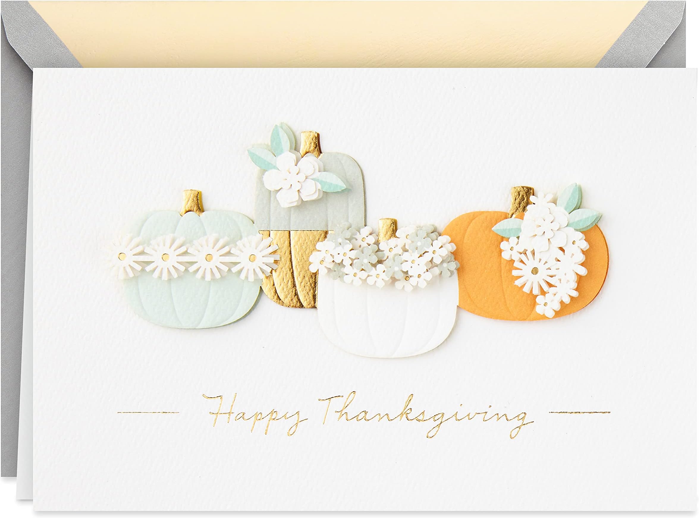 Amazon.com : Stonehouse Collection Fall Thanksgiving Card - 18 ...