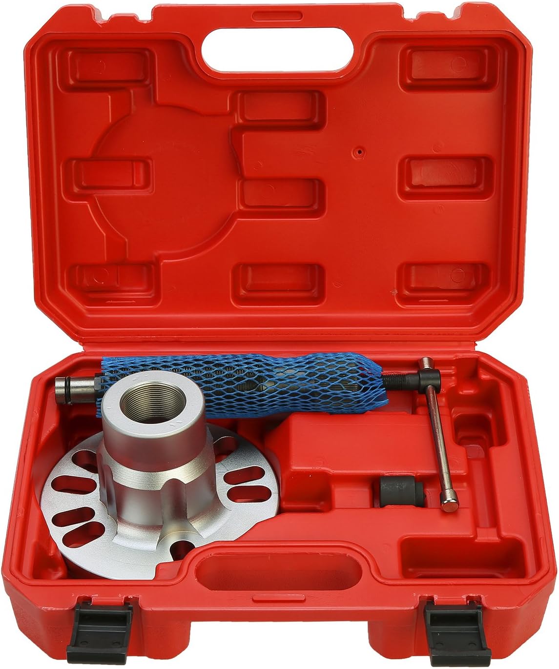 8MILELAKE 10T Hydraulic Wheel Hub Press Puller 4 & 5 Bolt Compatible ...