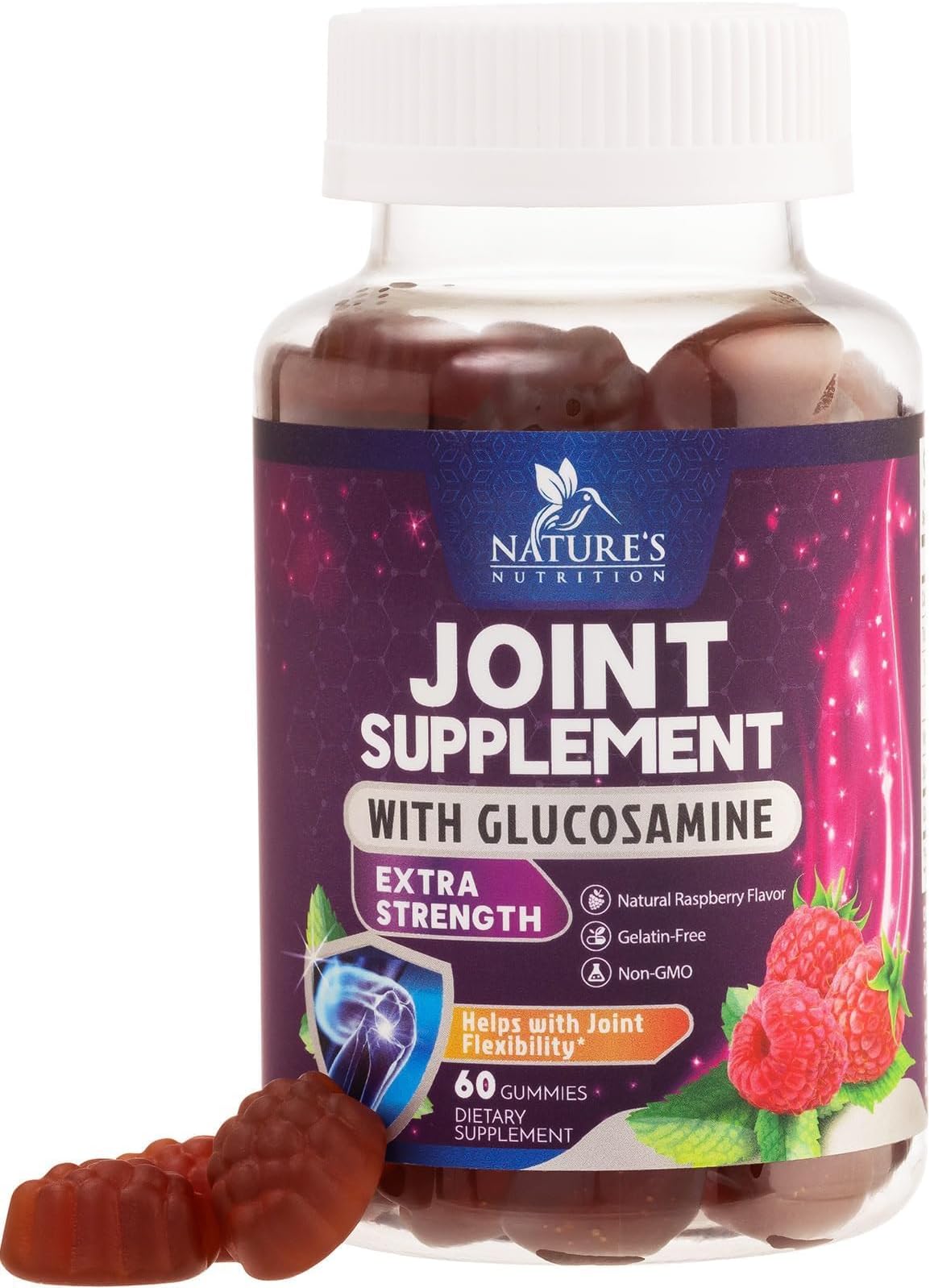 Amazon.com: Joint Support Gummies Glucosamine Plus Vitamin E - Nature's ...