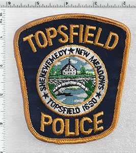 Amazon.com: Topsfield Police (Massachusetts) 2Nd Issue Shoulder Patch : Clothing, Shoes & Jewelry