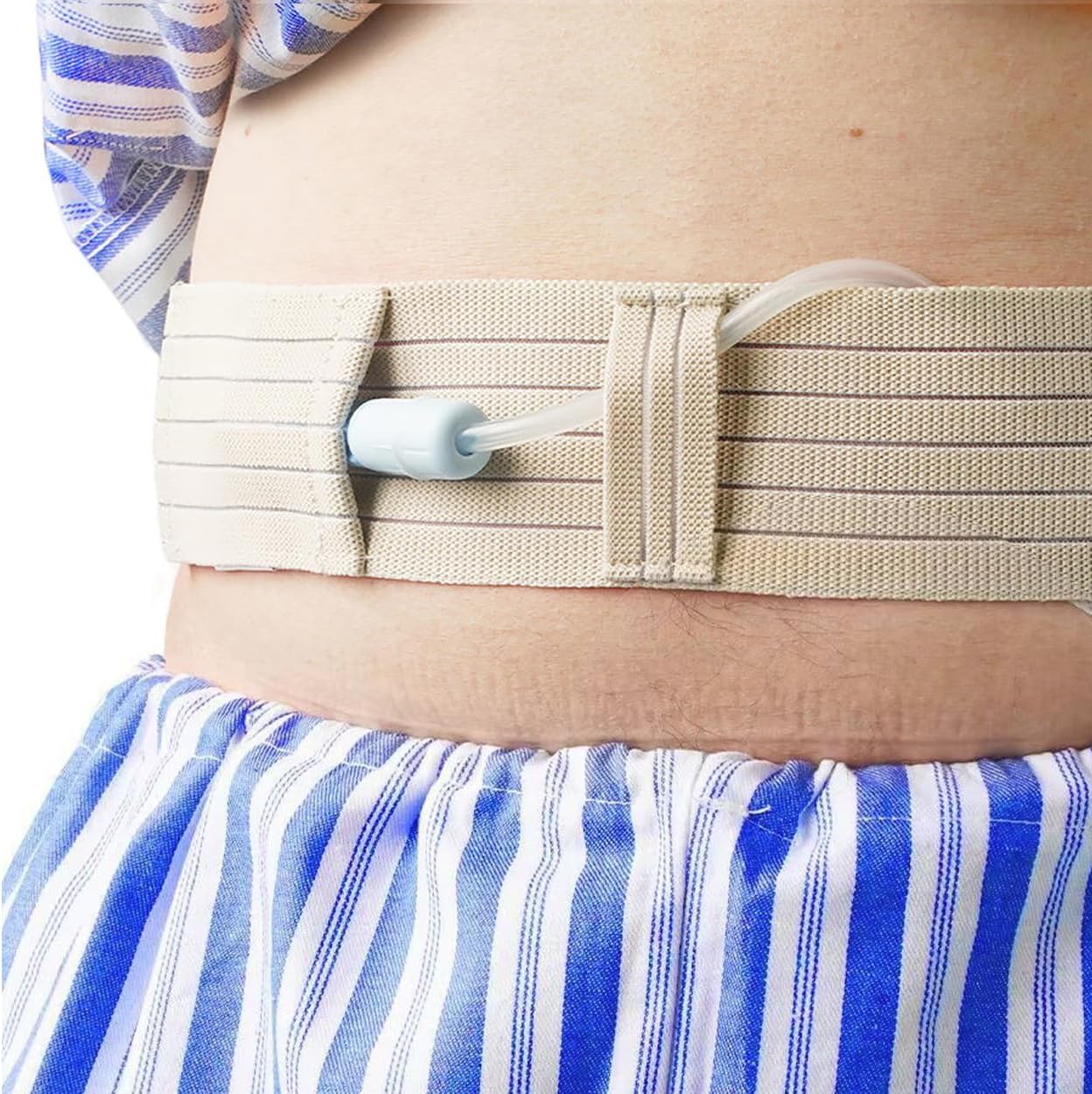 Amazon.com: Peritoneal Dialysis Belt G Tube Holder PD Catheter Holder ...