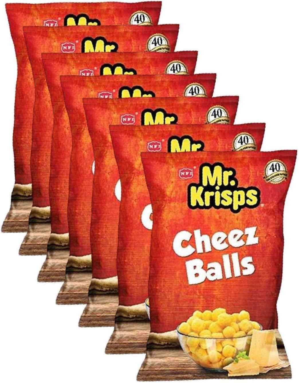 Mr.Krisps Cheez Balls Pack Of 21 - Cheese Flavor 21 X 15 Gm: Buy Online ...