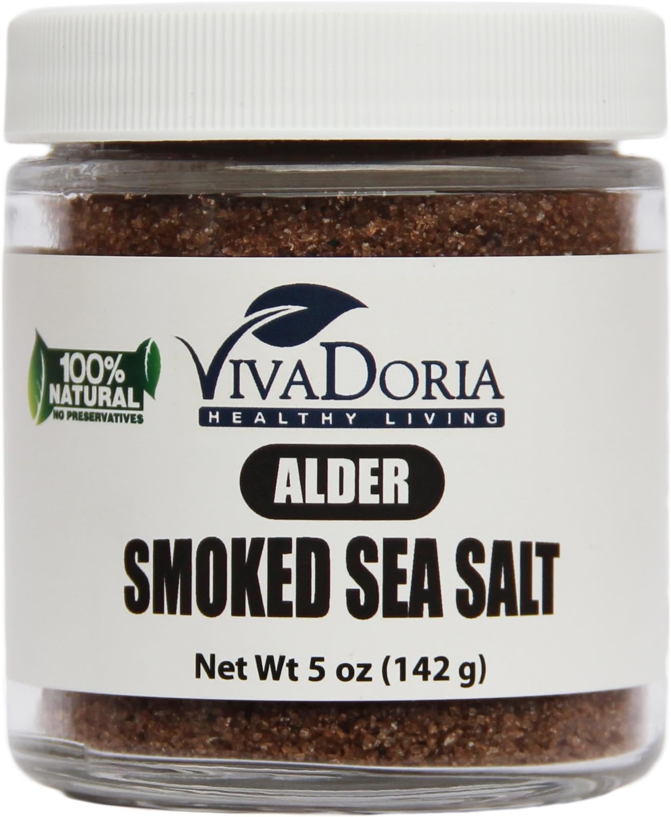 Amazon.com : Viva Doria Hickory Smoked Sea Salt (Fine Grain ...
